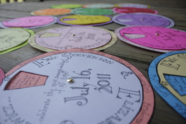 Super awesome, brightly colored, interactive program wheels • Offbeat ...