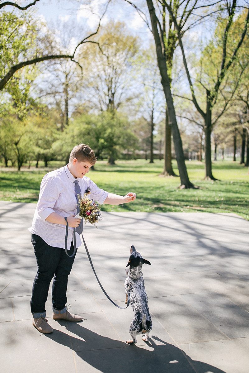 Cat shoes and tattoos: a queer D.C. elopement • Offbeat Wed (was ...