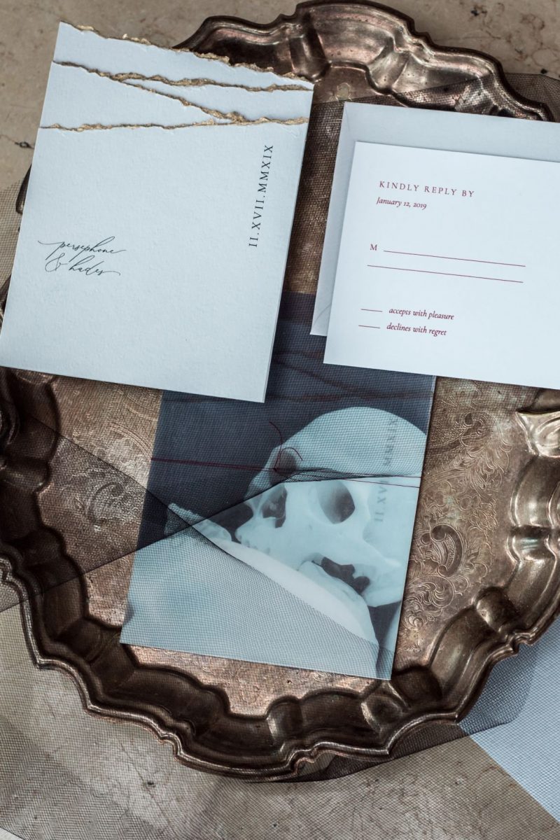 It's Hades & Persephone in this Greek myth-inspired underworld wedding ...