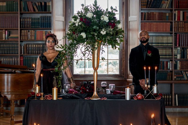 It's Hades & Persephone in this Greek myth-inspired underworld wedding ...